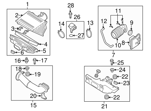 Air Intake for 2004 Mazda RX-8 | TascaParts.com