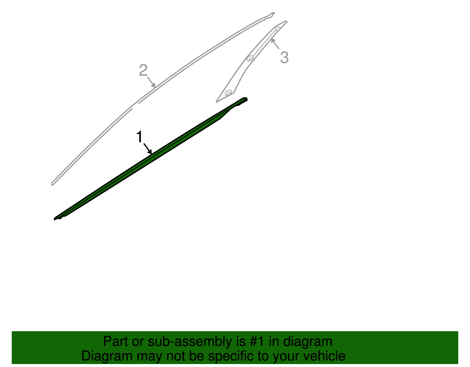 82220-D4000 - Belt Weather-Strip 2016-2020 Kia Optima | Kia.Parts Store