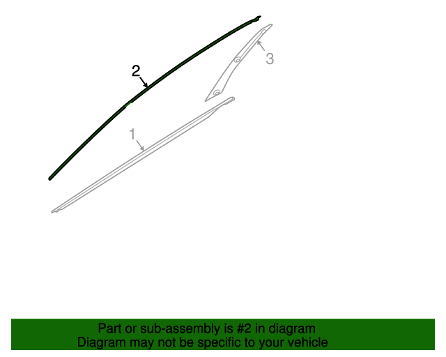 2016-2020 Kia Optima OEM NEW 2016-00 Kia Moulding Assy-Front Door Frame ...