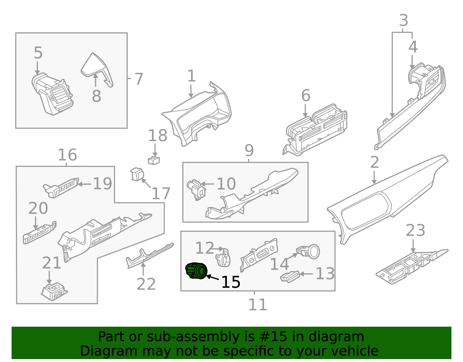 25150-6LA1A - 2021-2025 Nissan - Power Switch | Anicra Nissan Parts