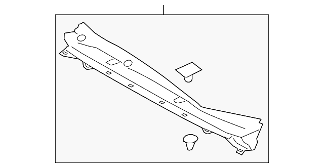 2015-2021 Subaru Cowl Grille 91419VA012 | QuirkParts