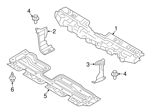 Splash Shields for 2020 Mitsubishi Mirage | MitsubishiParts.com