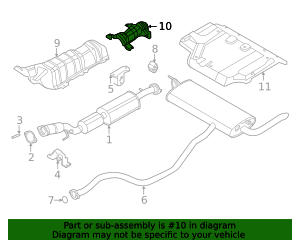 74758-6LH0A - Exhaust Heat Shield 2020-2024 Nissan Sentra | Nissan ...