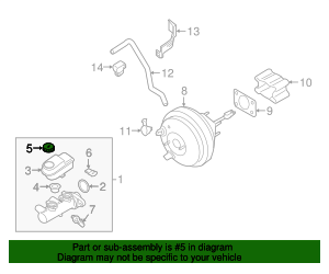 46020-EA20A - Brake Master Cylinder Reservoir Cap 2007-2022 Nissan ...