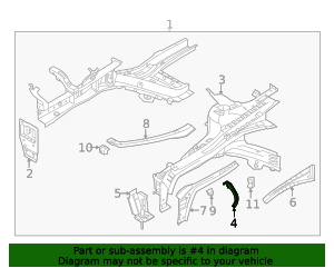 2021-2023 Kia K5 Fender Mtg Bkt 64577-L2000 | TascaParts.com