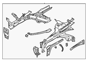 64500-L3000 - Rail Assembly 2021-2022 Kia K5 | Kia.Parts Store