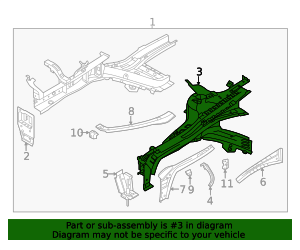 64501-L2000 - Apron Assembly 2025 Kia K5 | Kia.Parts