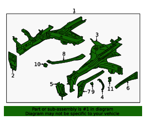 64600-L3000 - Rail Assembly 2021-2024 Kia K5 | Kia.Parts Store
