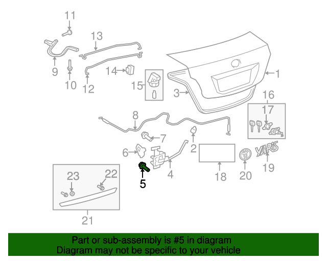 90105-06168 - Lock Assembly Bolt - 2000-2024 Toyota | OEM Genuine ...