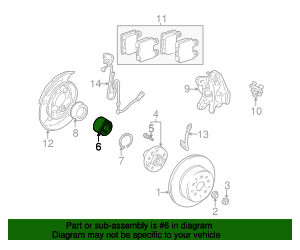 1998-2010 Lexus Bearing 90369-49002 | OEM Parts Online