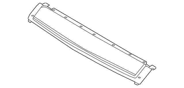 2021-2023 Ford Bronco Front Panel m2dz7850202a | GetOEMParts.com