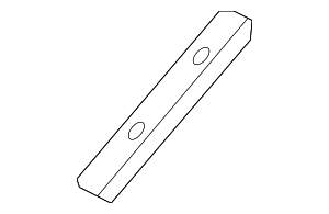 Genuine OEM Ford Part - Header Panel Bracket M2DZ-78537A48-A | Genuine ...