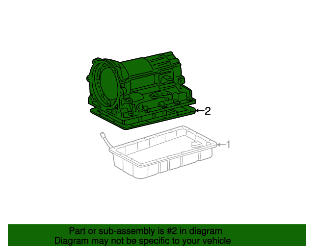 35168-22011 - Gasket, Automatic Transmission Oil Pan 1984-2004 Toyota ...