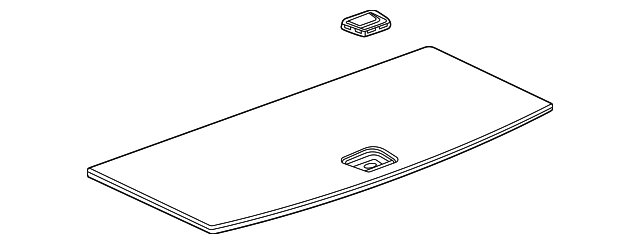 2021-2022 Cadillac Escalade ESV Parchment Load Floor Trim Panel ...