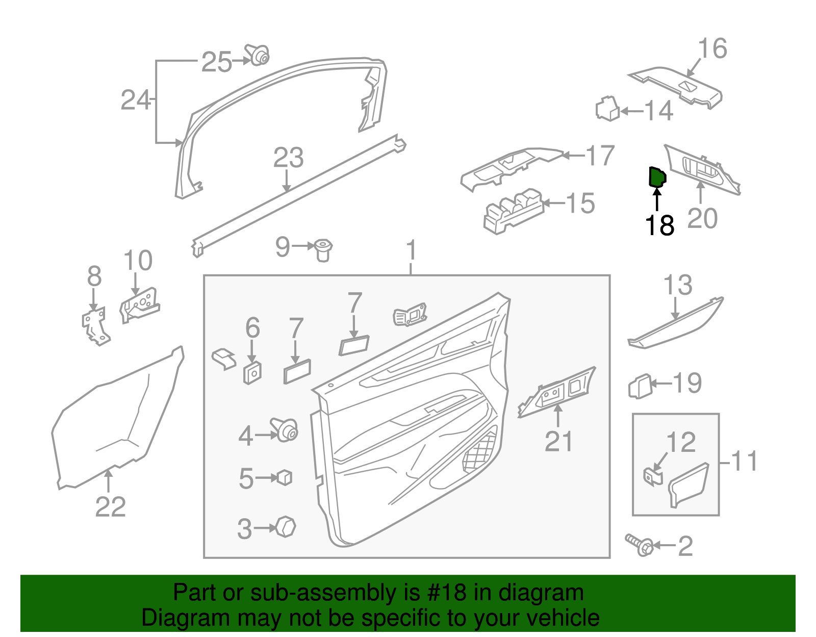 2013-2023 Ford Lock Switch DA5Z-14028-AA | Big 3 Auto Parts