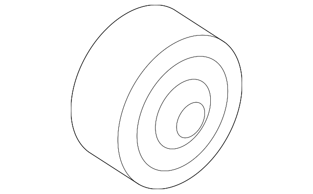 2010-2021 Hyundai Accessory Drive Belt Tensioner Pulley 252822g000 ...