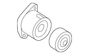 2015-2021 Hyundai Accessory Drive Belt Tensioner Assembly 25281-2GGB3 ...