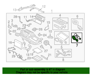 2017-2020 Jaguar XE AC & Heater Assembly O-Ring T2H8166 | JaguarParts.com