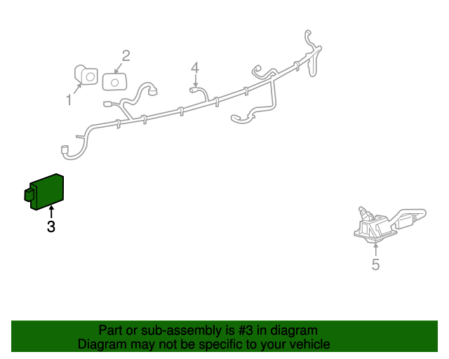 2019-2024 GM Side Obstacle Detection Control Module 84428904 GM ...