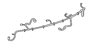 2016-2018 Chevrolet Camaro Rear License Plate Lamp and Object Sensor ...