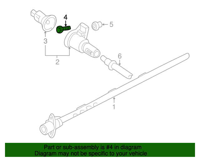 Genuine BMW 07-11-9-904-398 | Interior Quarter Panel Trim Panel Bolt ...