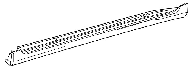 75860-62010-B0 - Rocker Panel Guard - 2016-2020 Toyota Mirai | OEM ...