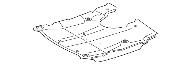 Genuine Toyota Under Cover part# 58398-02070 for 2014-2019 Toyota ...