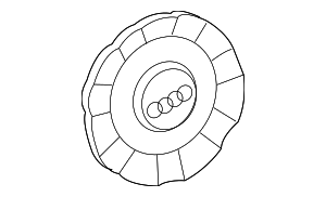 4L0-601-165 - Center Cap 2007-2009 Audi Q7 | Audi OEM Parts