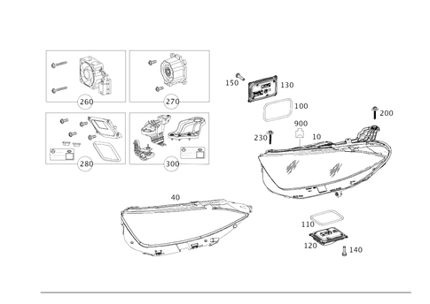 Front Illumination for 2020 Mercedes-Benz CLS 450 | Mercedes-Benz USA Parts