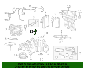 55112462AD - Fender To Cowl Seal Right - 2009-2020 Mopar | Mopar Parts ...