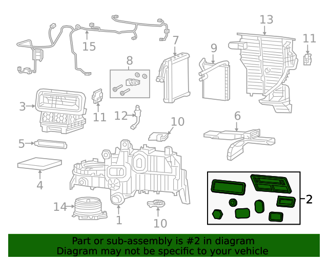 Seal Kit 68396044AB | TascaParts.com