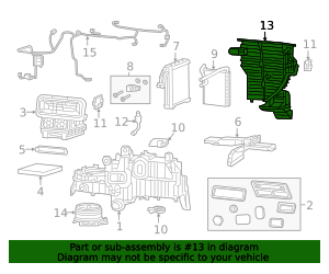 2019-2022 Ram 1500 Air Distributor 68395985ab | TascaParts.com