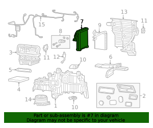 Evaporator Core 68396046AB | TascaParts.com