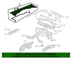 2020-2023 Cadillac CT5 F Panel 84643982 | QuirkParts