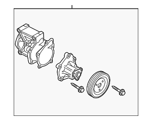 25100-2G000 - Water Pump Assembly 2009-2013 Kia | Kia.Parts Store