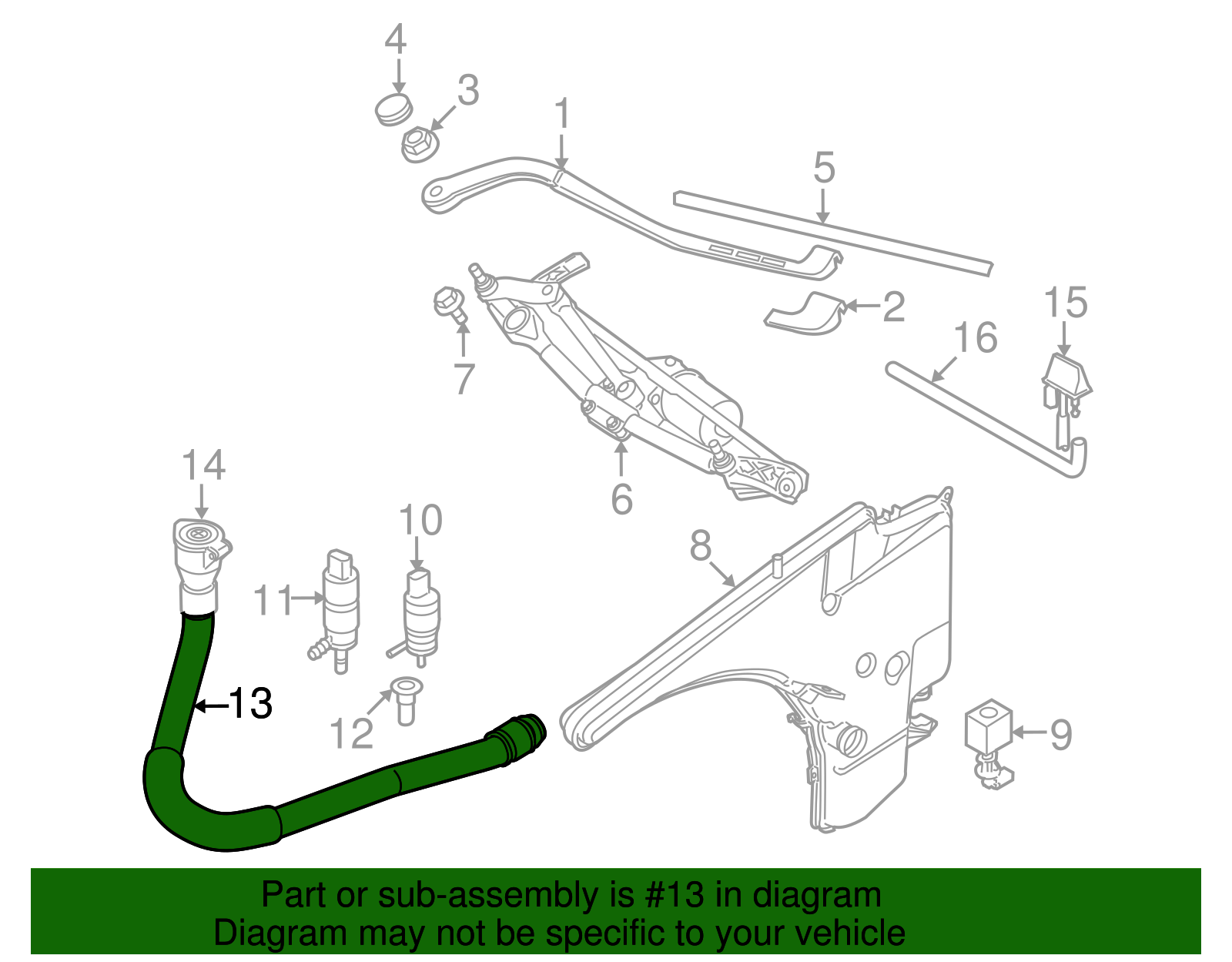 2006-2015 BMW Filler Pipe 61667135409 | OEM Parts Online