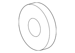 002-990-40-50 - Suspension Cross-Member Reinforcement Nut 2015-2021 ...