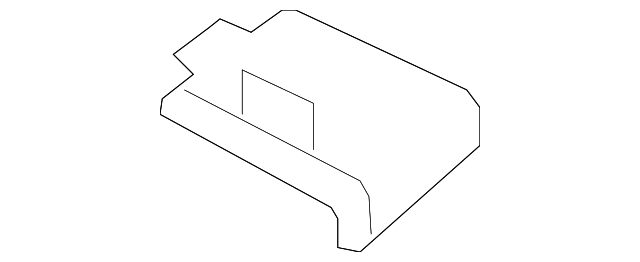 166-885-08-01 - Tow Bracket Cover For 2013-2019 Mercedes-Benz ...