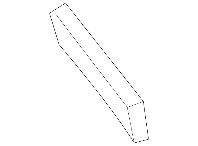 166-820-01-74 - Reflector 2012-2019 Mercedes-Benz | Mercedes-Benz USA Parts