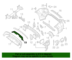 Genuine OEM Lower Molding | 166-885-04-01 | Fits Select 2016-2019 ...