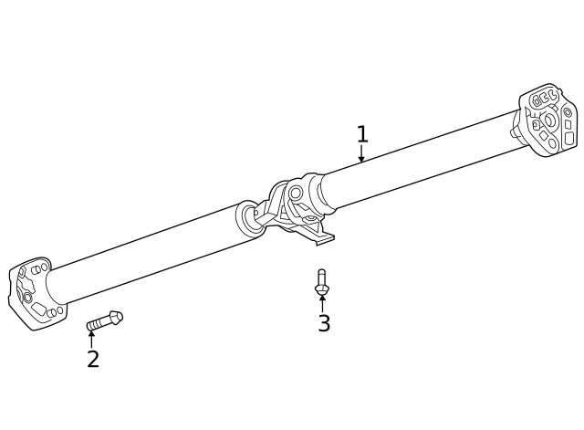 2020-2022 Cadillac CT5 Drive Shaft 84859328 | TascaParts.com