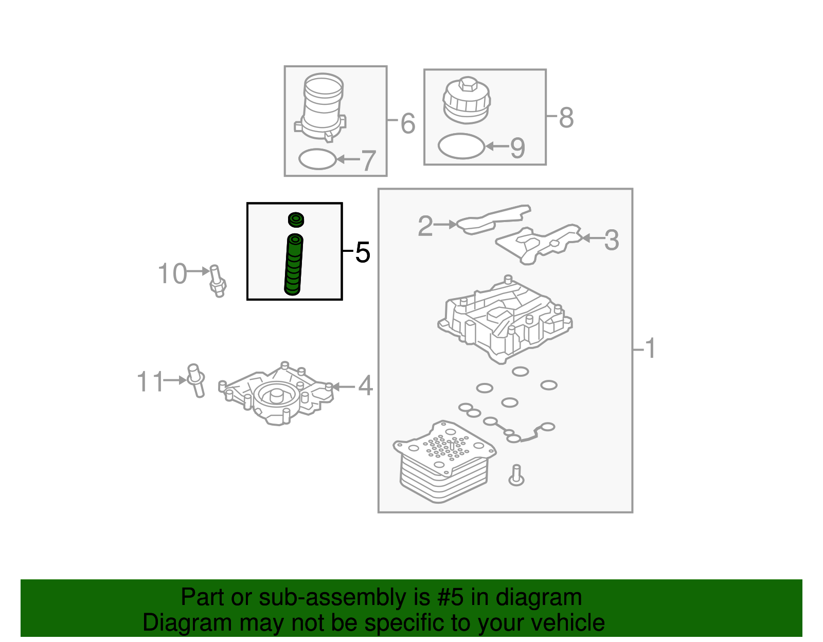 Genuine OEM Ford Part - Tube 3C3Z-6C755-AA | Genuine OEM Ford Parts ...