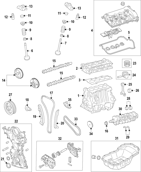 Oil Pan for 2024 Mazda CX-30 | OEM Parts Online