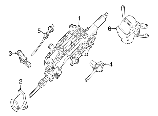 16690001088n85 - Multi-Function Switch 2012-2019 Mercedes-Benz ...
