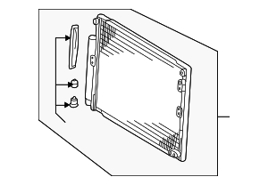 88461-60111 - Condenser Assembly 2006-2009 Lexus GX470 | Longo Lexus Parts