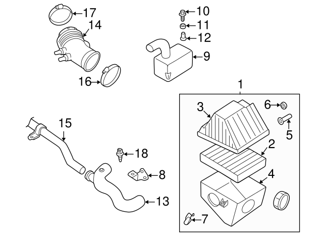 1993-2006 Nissan Air Intake Temp Sensor 22630-1B00A | Nissan Canada