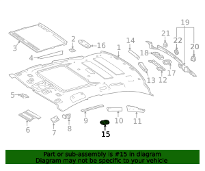222-690-98-02-8T92 - Speaker Cover 2019-2023 Mercedes-Benz ...