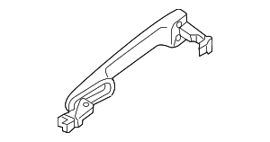 2013-2016 Mazda Handle, Outside - Driver's Side (LH) BJS8-59-41X-50 ...