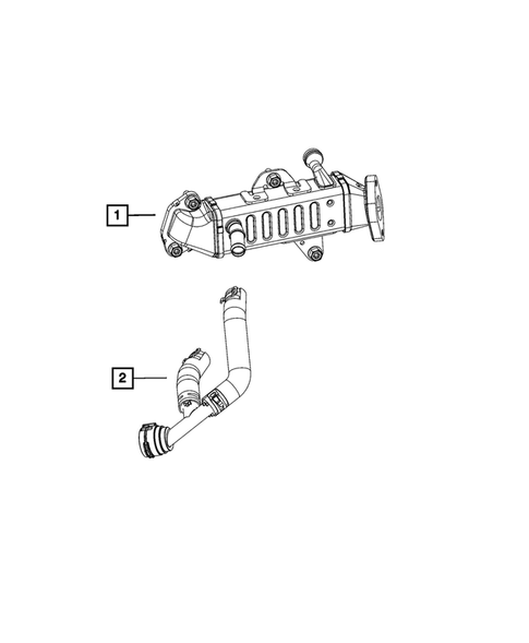 EGR Cooling System for 2022 Jeep Grand Cherokee | My Mopar Parts