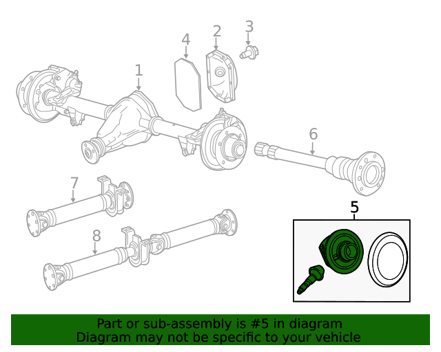 906-350-42-23 - Differential Carrier 2014-2024 Mercedes-Benz | Mercedes ...